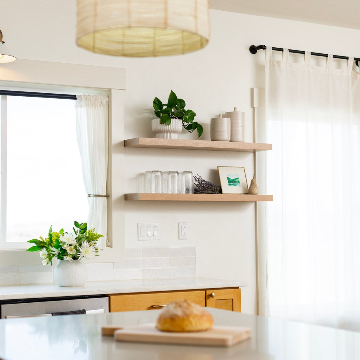 Planning Your Kitchen Layout with Floating Shelves in Mind – Ultra Shelf