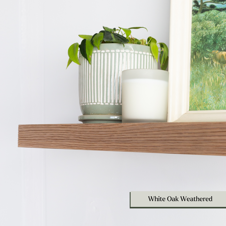 Textured Artisan White Oak Shelf – Ultra Shelf