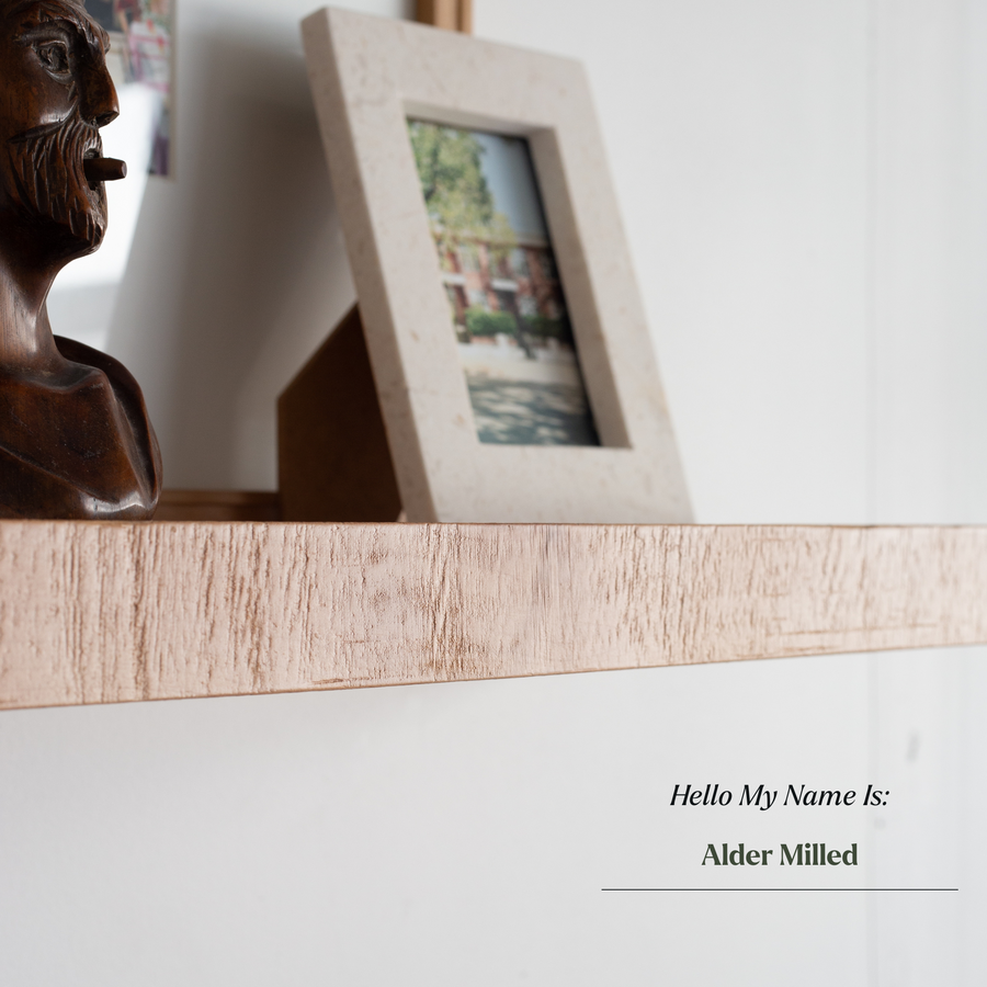 Textured Artisan Alder Shelf – Ultra Shelf