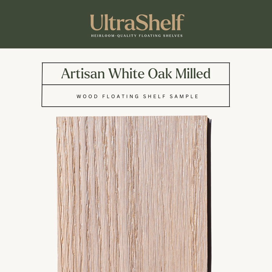Artisan White Oak Samples – Ultra Shelf