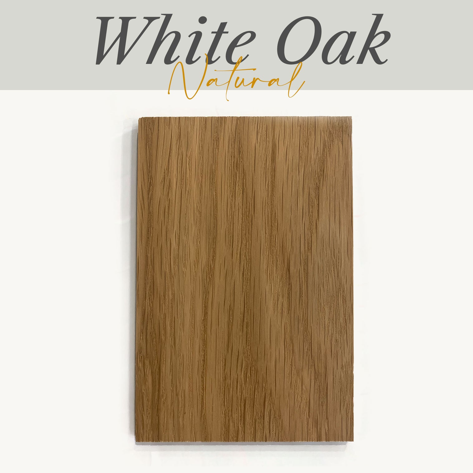 White Oak Samples – Ultra Shelf
