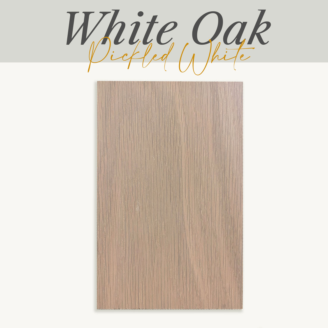 White Oak Samples – Ultra Shelf